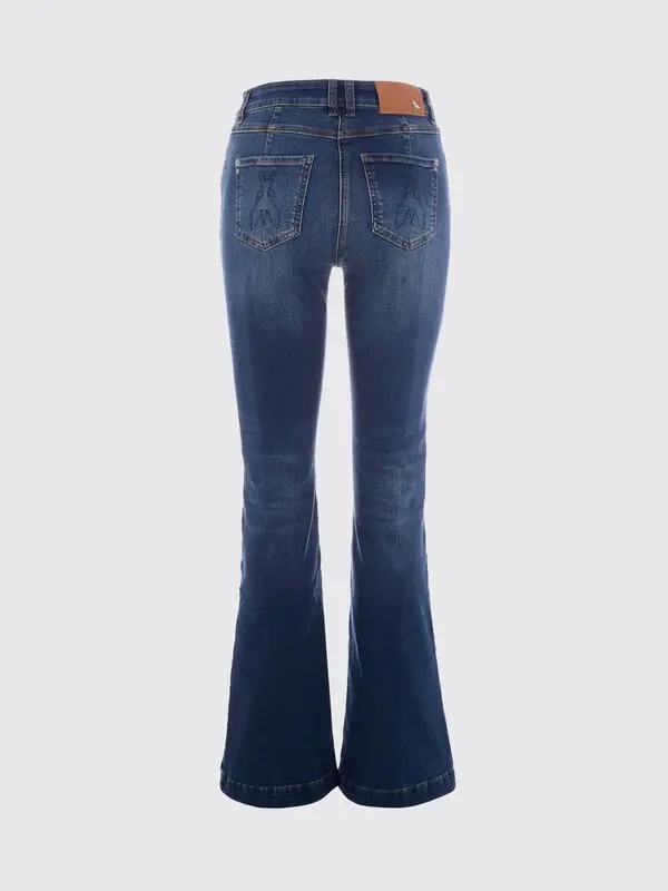 Patrizia Pepe Stretch Denim Flared Jeans