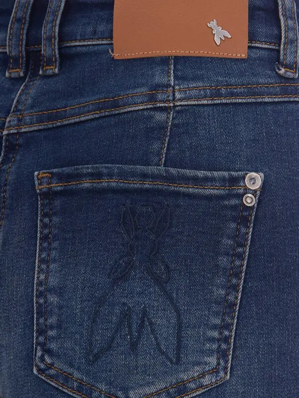 Patrizia Pepe Stretch Denim Flared Jeans