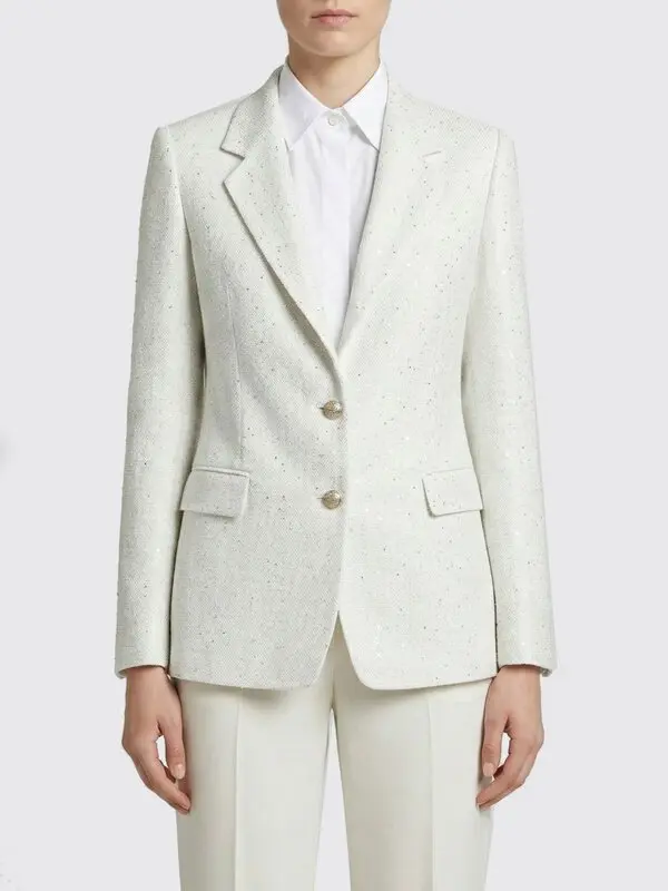 Tagliatore Sequined Single Breasted Jacket