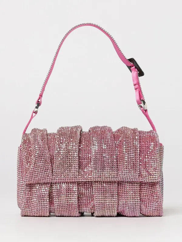 Benedetta Bruzziches Iris Shoulder Bag - Fuchsia