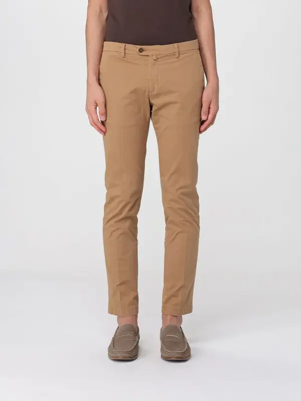 BRIGLIA 1949 Tailored Trousers - Brown