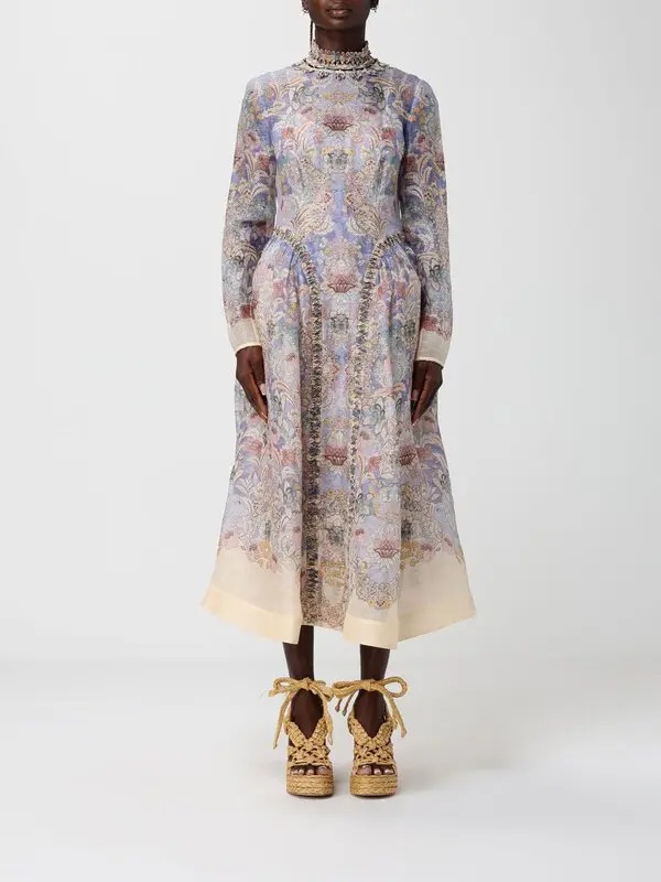 Zimmermann Printed Midi Dress