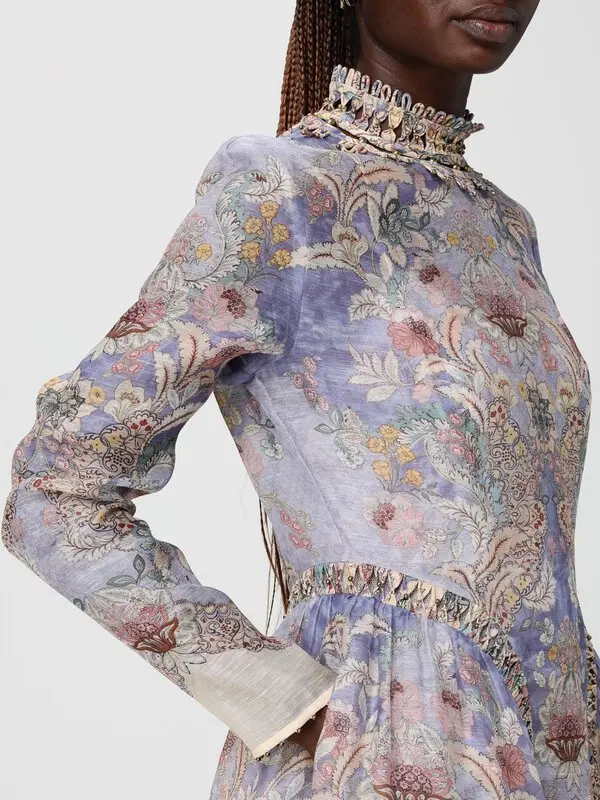 Zimmermann Printed Midi Dress