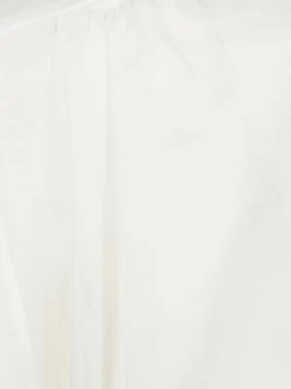 FORTE_FORTE Sleeveless Cotton Silk Shirt - Beige