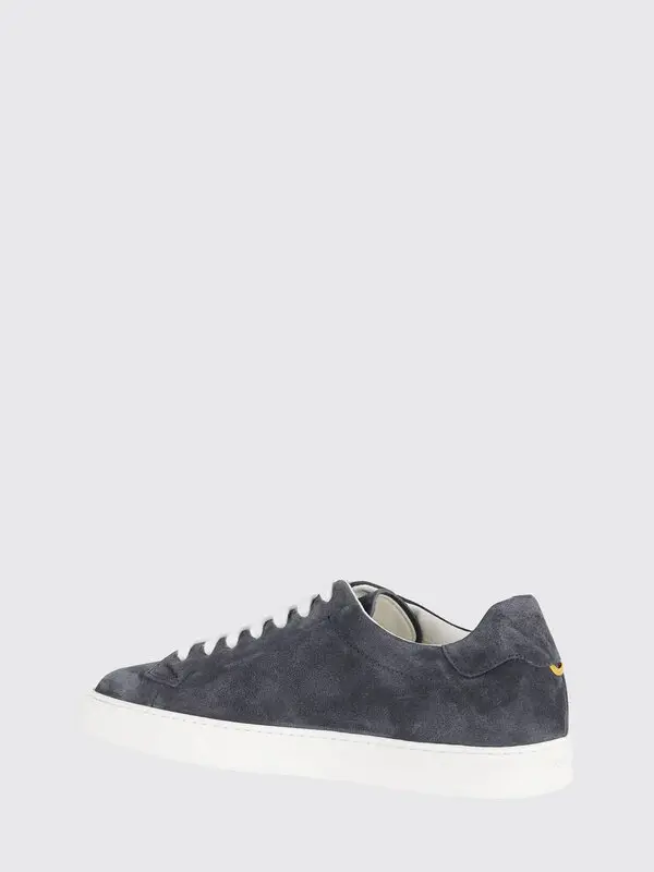 DOUCAL'S Suede Lace-up Sneakers - Blue