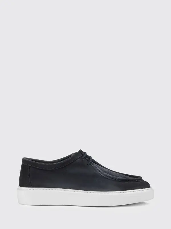 DOUCAL'S Suede Derby Sneakers - Sand