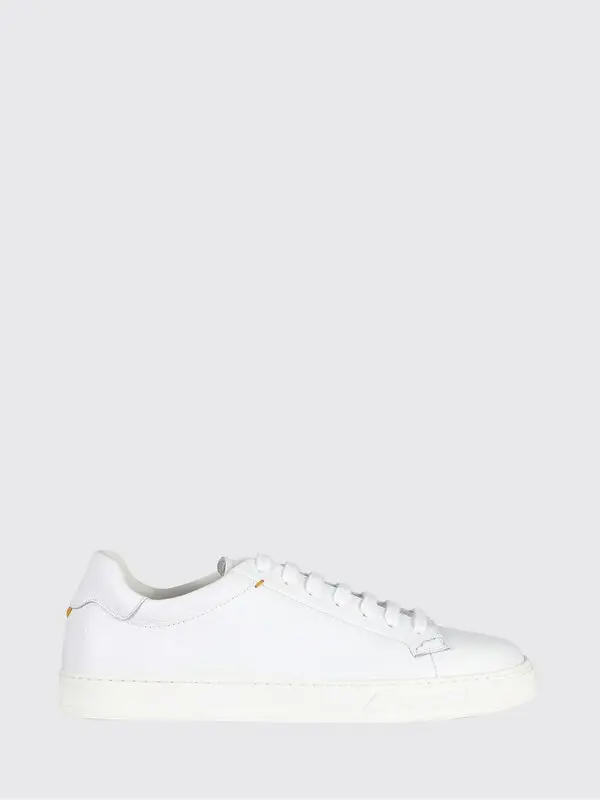DOUCAL'S Low Top Lace-up Sneakers - White