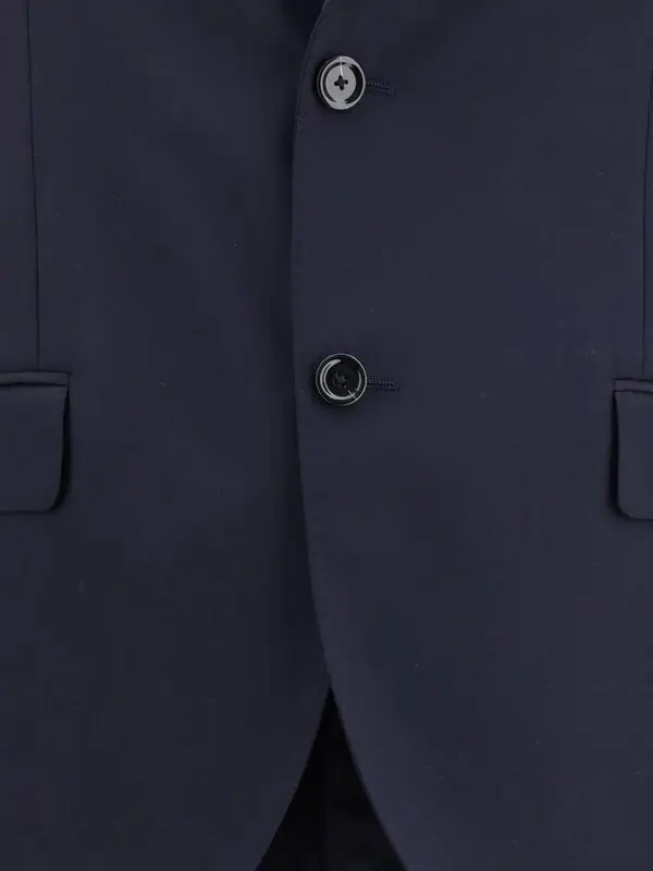 LARDINI Single-breasted Virgin Wool Suit