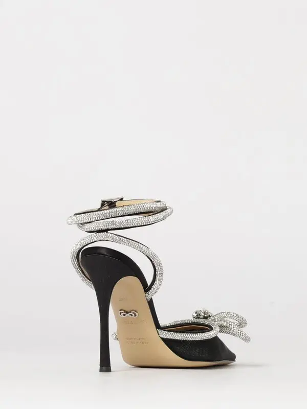 Mach & Mach Embellished Stiletto Pumps - Black