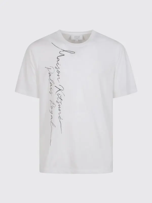 Maison Kitsuné Cotton T-shirt With Logo