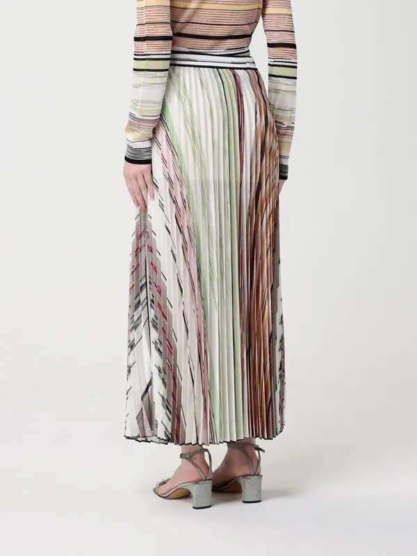 Missoni Pleated Maxi Skirt - Multicolor