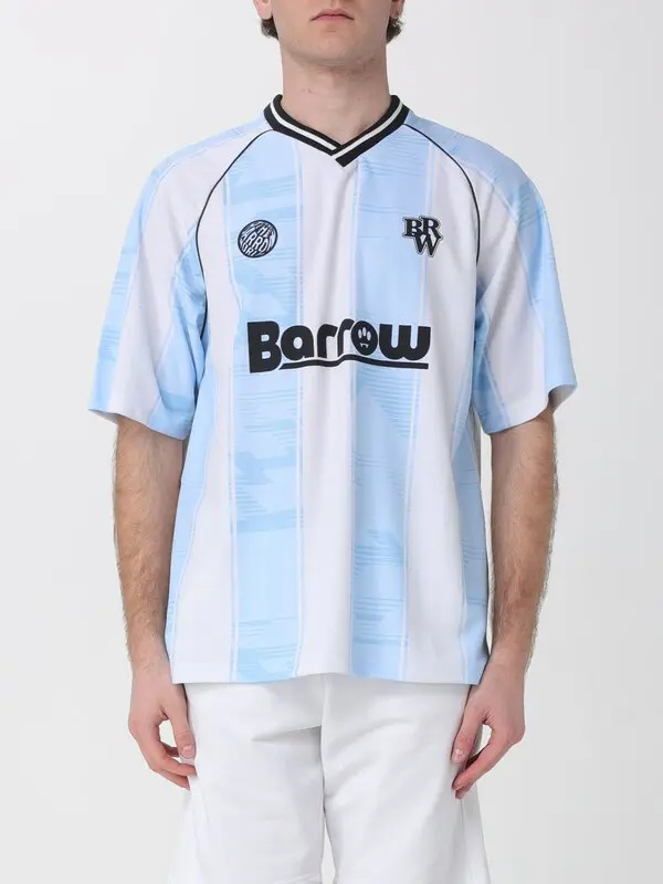 BARROW Striped Cotton T-shirt