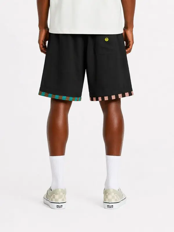 BARROW Cotton Blend Shorts - Black