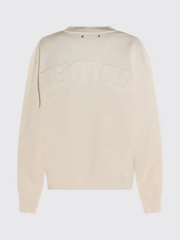 GOLDEN GOOSE Cotton Sweatshirt - White