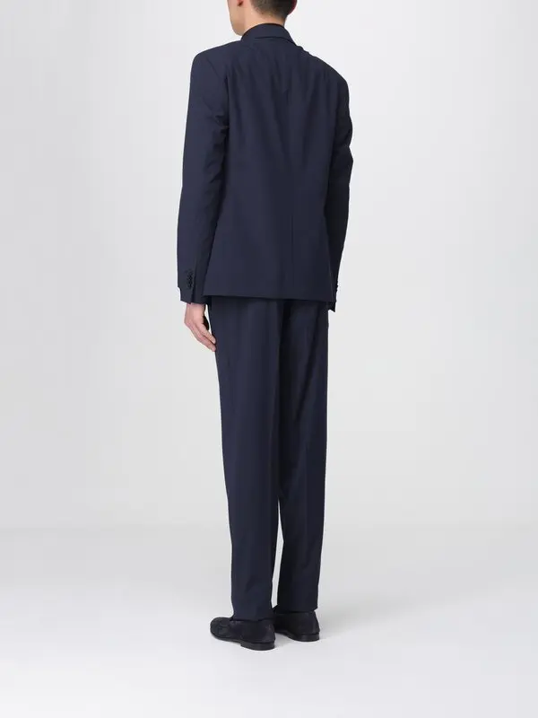 MANUEL RITZ Single-breasted Suit In Wool Blend