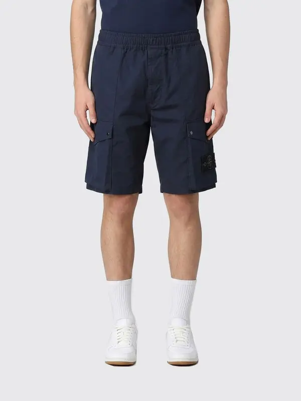 Stone Island Cargo Shorts - Navy