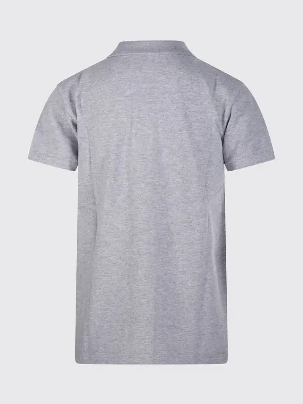 Maison Kitsuné Short Sleeve Polo - Grey