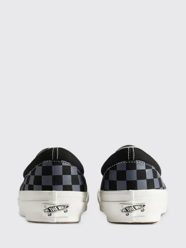 VANS Checked Slip-on Sneakers - Grey