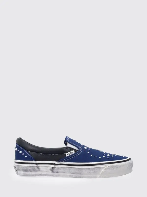 VANS Checked Slip-on Sneakers - Indigo