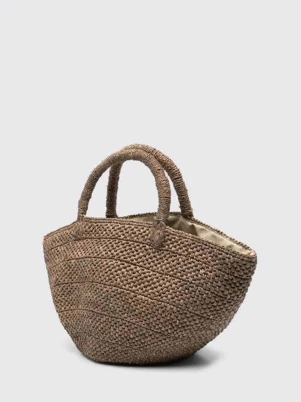 IBELIV Ela Raffia Tote Bag - Brown