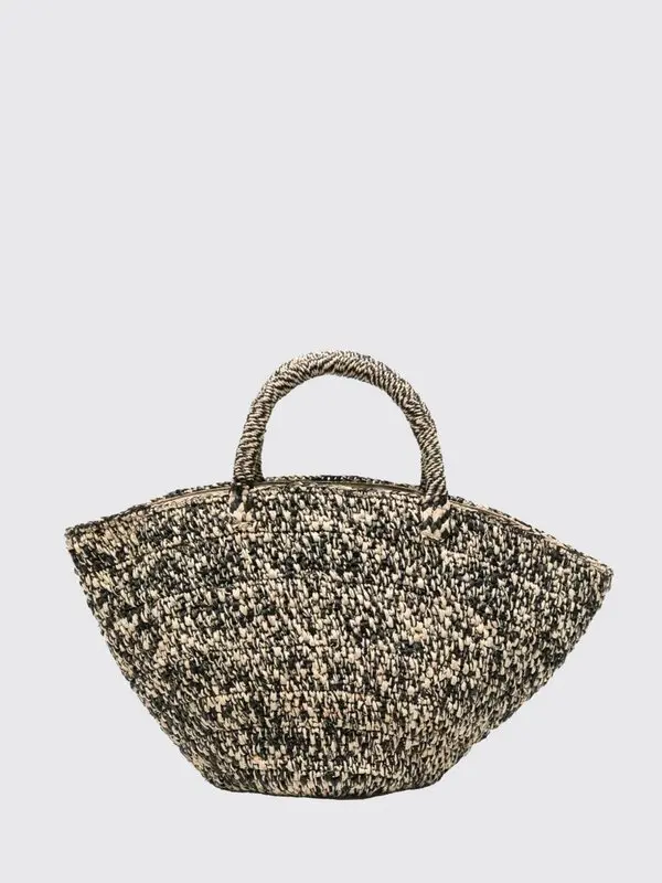 IBELIV Ela Raffia Tote Bag - Green