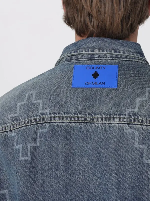 COUNTY OF MILAN Shirt With Patterned Detail