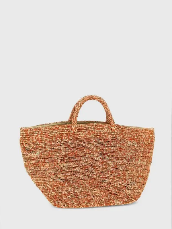 IBELIV Raffia Tote Bag - Red