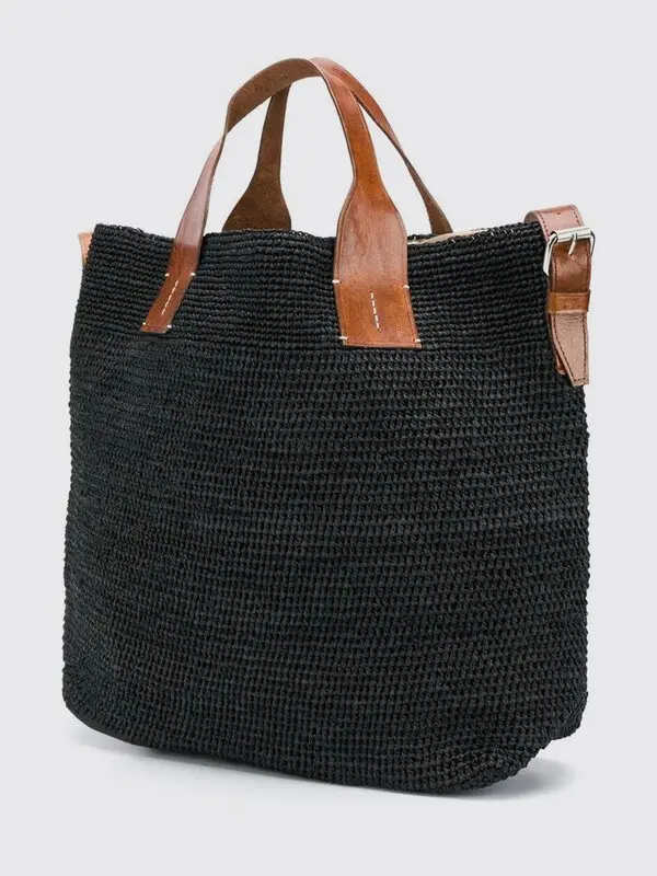 IBELIV Mety Crocheted Raffia Tote Bag