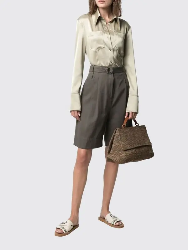 IBELIV Woven Tote Bag - Brown