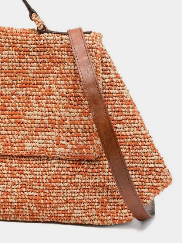 IBELIV Lahady Raffia Handbag