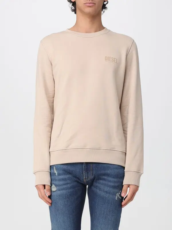 DIESEL® Crewneck Sweatshirt - Cream