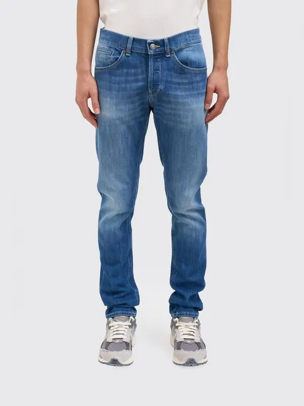 DONDUP Stretch Denim Slim Fit Jeans - Blue