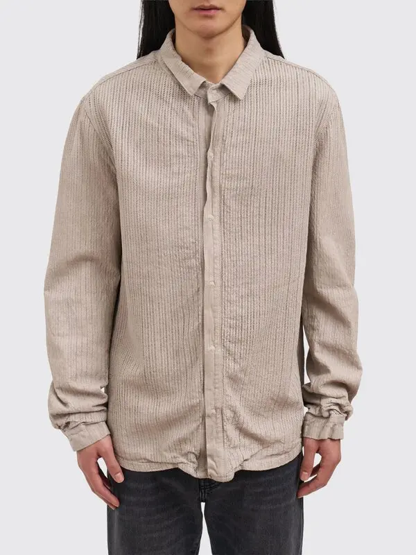 GIORGIO BRATO Textured Shirt Jacket