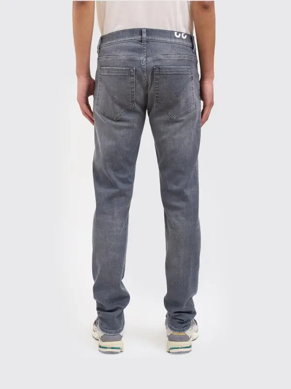 DONDUP Stretch Denim Slim Fit Jeans - Grey
