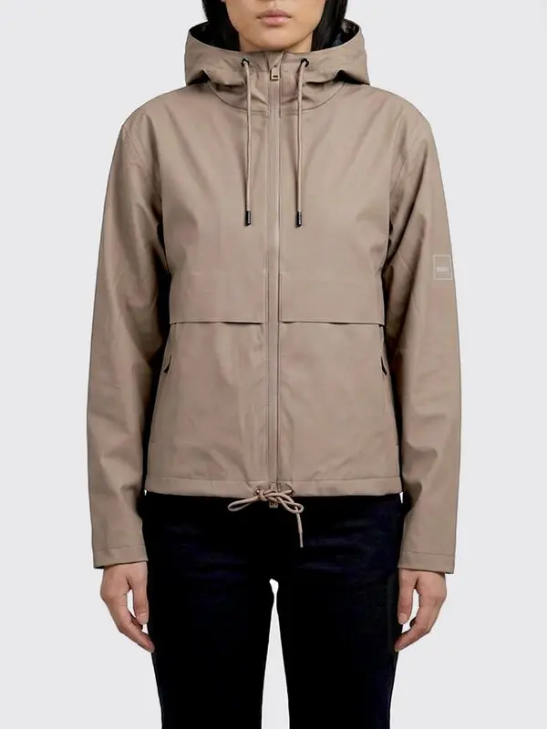 Rains Suva Hardshell Short String W Jacket - Beige