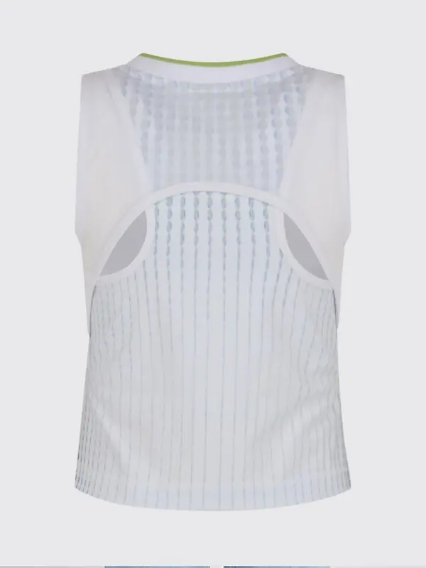 Casablanca Technical Fabric V-neck Top