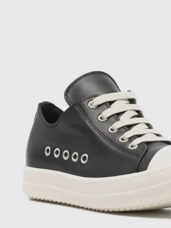 Rick Owens Low Top Sneakers - Black