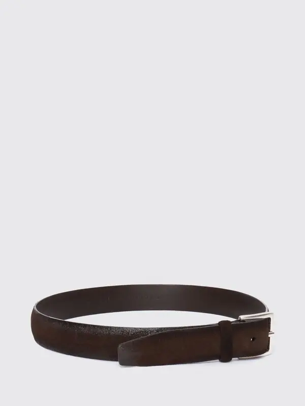 Orciani Leather Belt - Brown