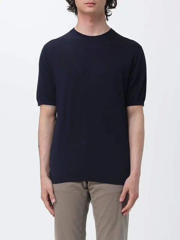 KANGRA Cotton And Silk Crew Neck Knitwear