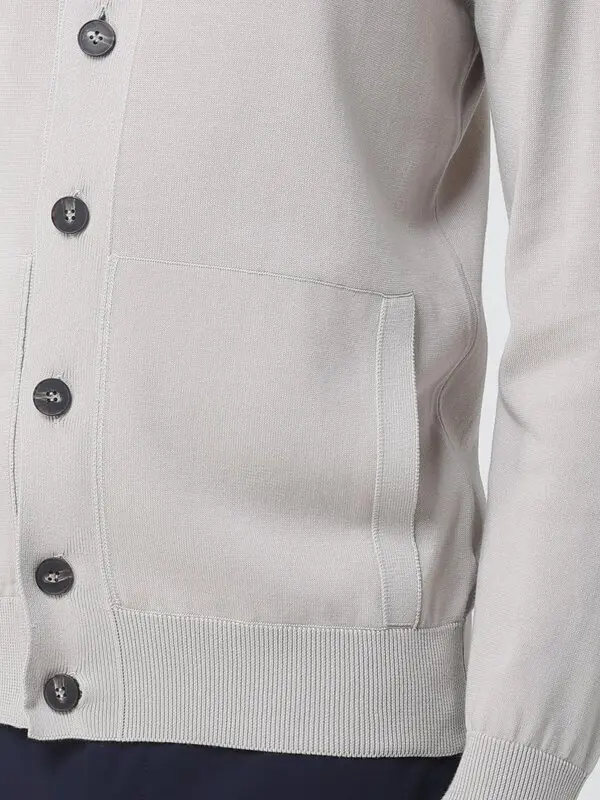 KANGRA Button-up Cardigan - Ice