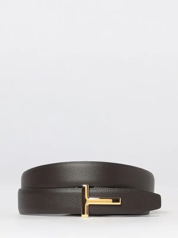 TOM FORD Leather Belt - Brown