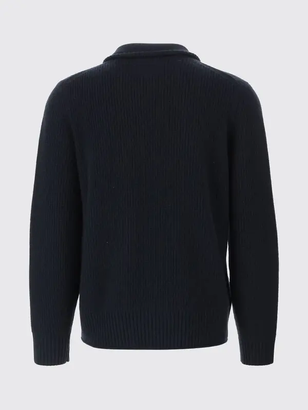 Guest In Residence Cashmere Zip Cardigan - Navy