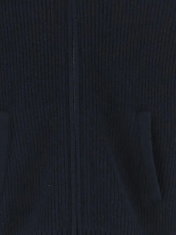 Guest In Residence Cashmere Zip Cardigan - Navy