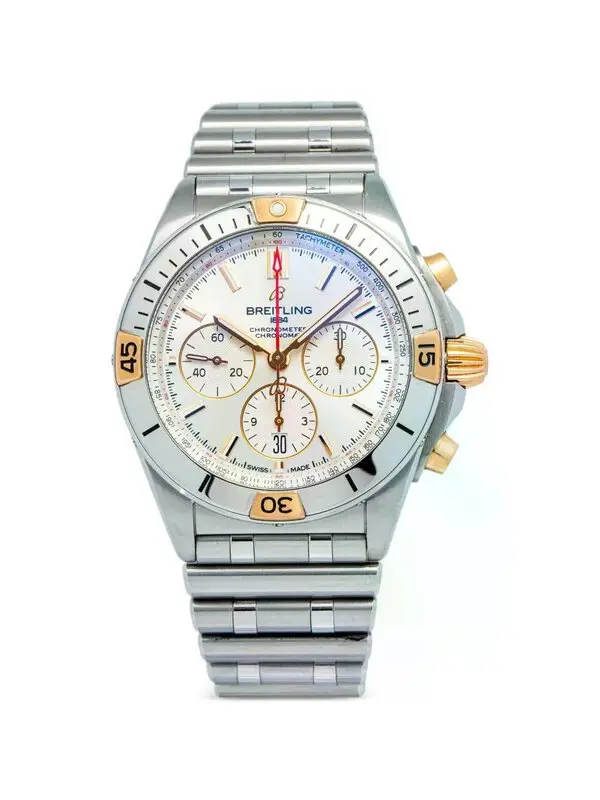 Breitling Chronomat 42mm Chronograph Watch - White