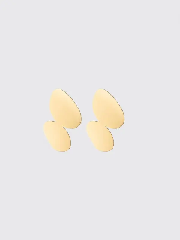 Federica Tosi Brass Pendant Earrings - Gold