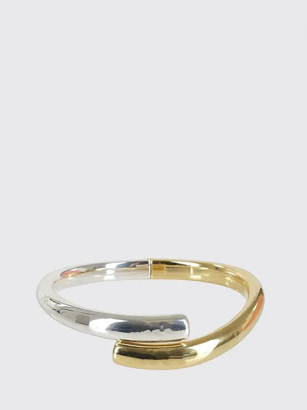 Federica Tosi Brass Bi Bracelet - Silver