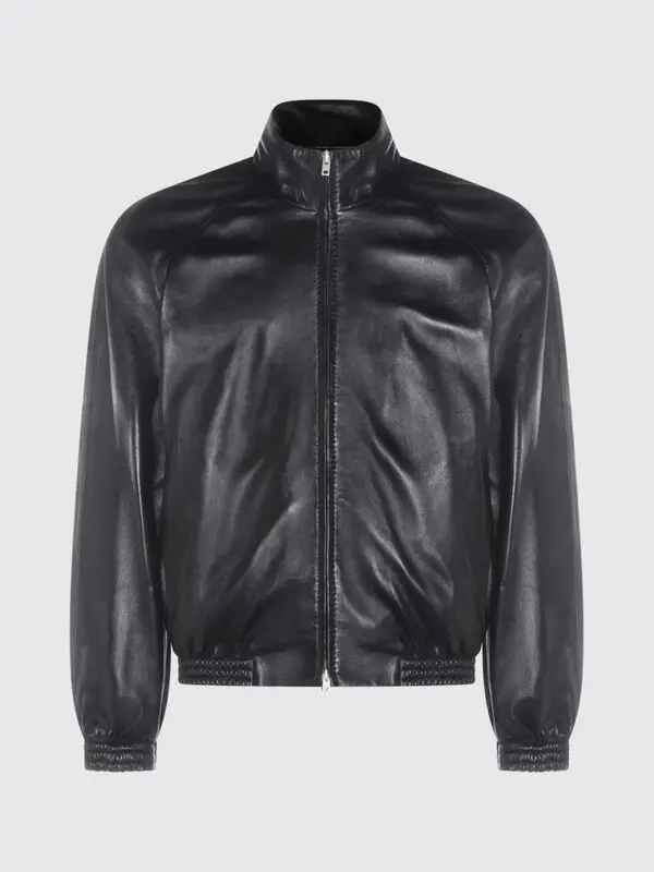 Acne Studios Leather Jacket - Black