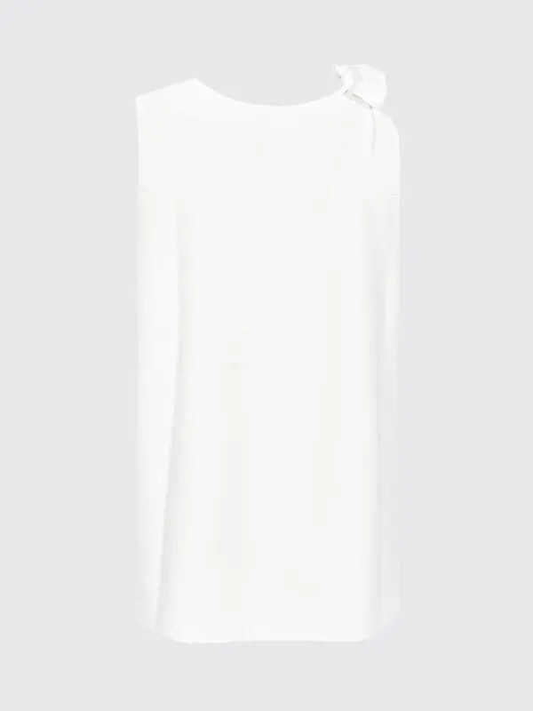 Liviana Conti Sleeveless Top With Flower Appliqu