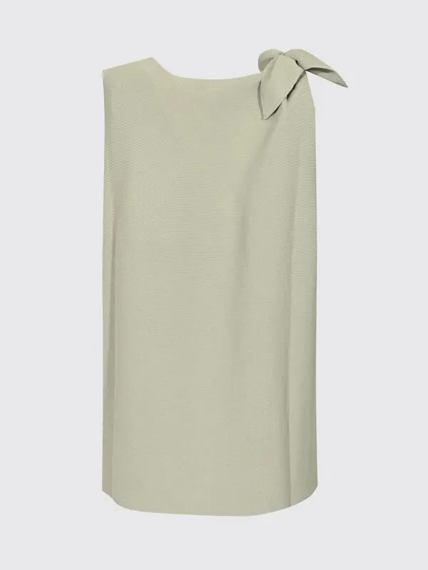 Liviana Conti Sleeveless Top With Rose Detail
