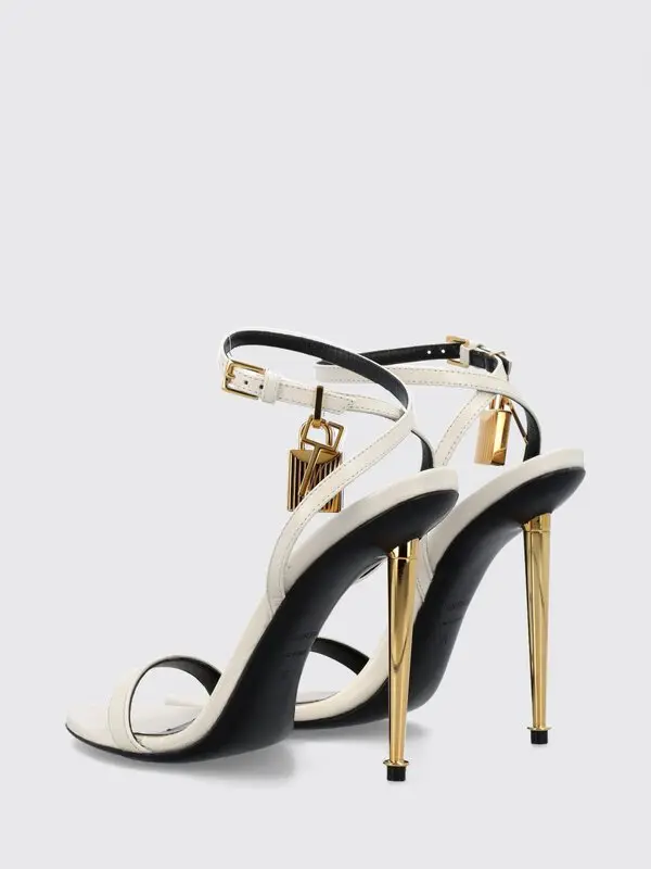 TOM FORD Heeled Sandal - White